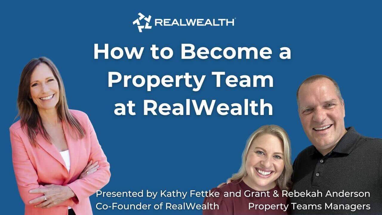 Become a RealWealth Property Team & Start Selling to Investors